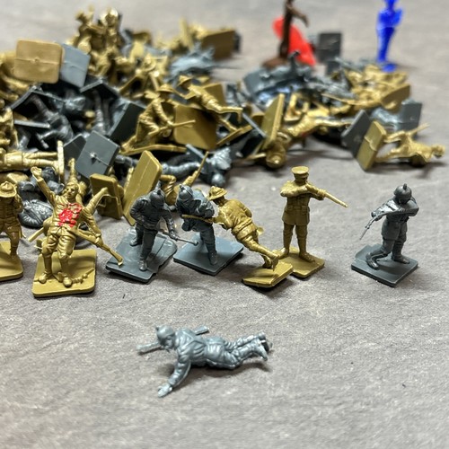 Micro Mini Army Men Toy Soldiers Miniature Vintage Lot Of About 100 | eBay