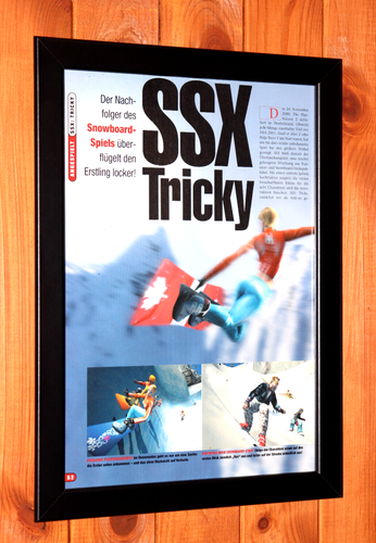 SSX Tricky GameCube Game Boy GBA Promo Rare Small Poster / Ad Page ...