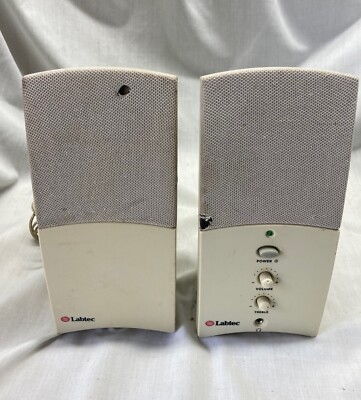 Vintage LCS-1016 Labtec computer speakers | eBay
