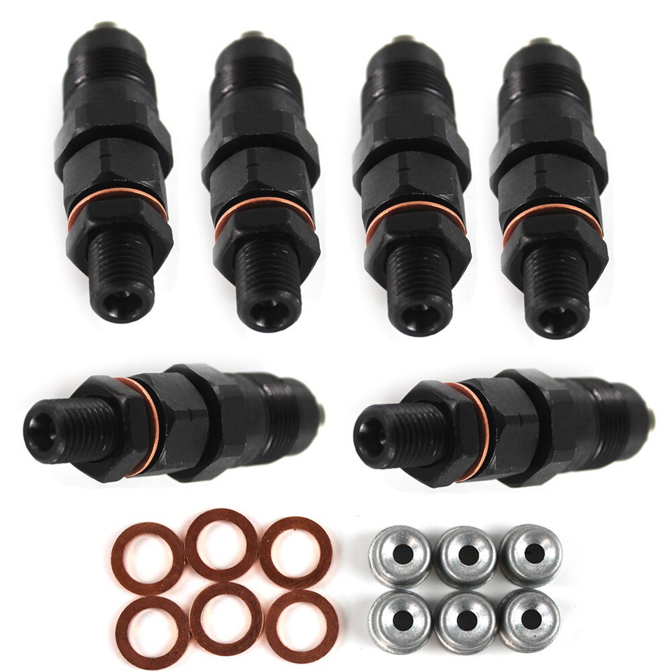 6PCS Diesel Fuel Injector For Nissan Patrol GU Y61 TD42 TD42T Engine ...