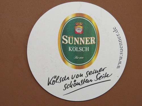 Bière Dessous : Sunner Brewery Classique Kolsch Bier Est 1830 ~ | eBay