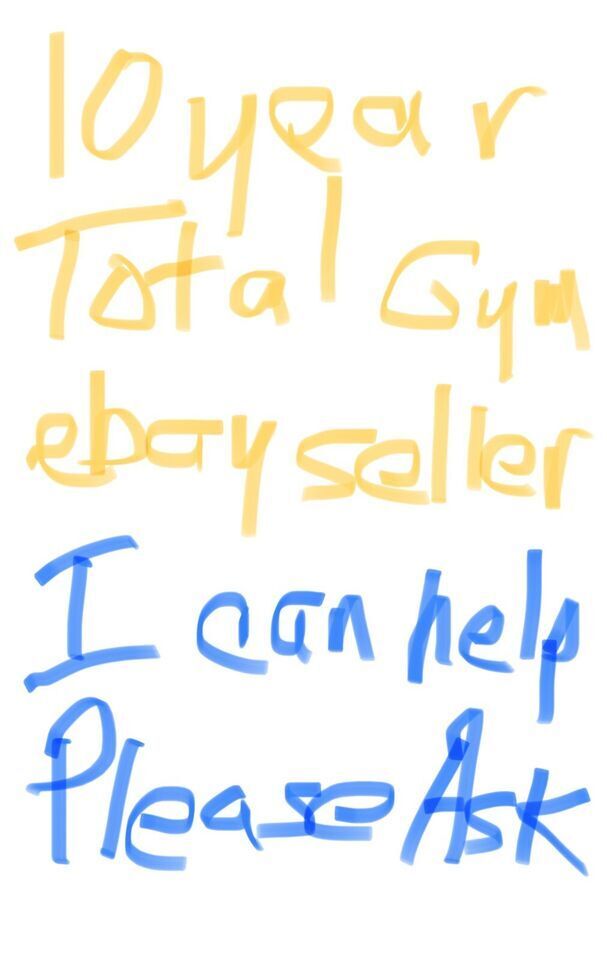 Total Gym Flip Chart with Holder and Stand | eBay