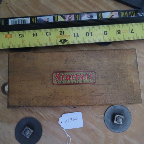 Vintage Starrett Athol Mass. USA measuring/Calibration tool? in box ...