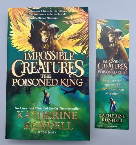 SIGNED - Impossible Creatures Poisoned King By Katherine Rundell ...