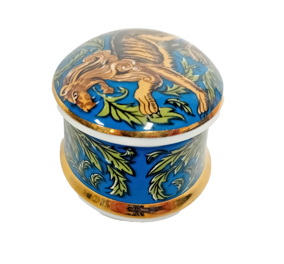 William De Morgan Collection Bone China Trinket Box | eBay UK