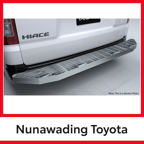 Genuine Toyota HiAce Technician Rear Step for LWB 01/2005 - 01/2019 ...