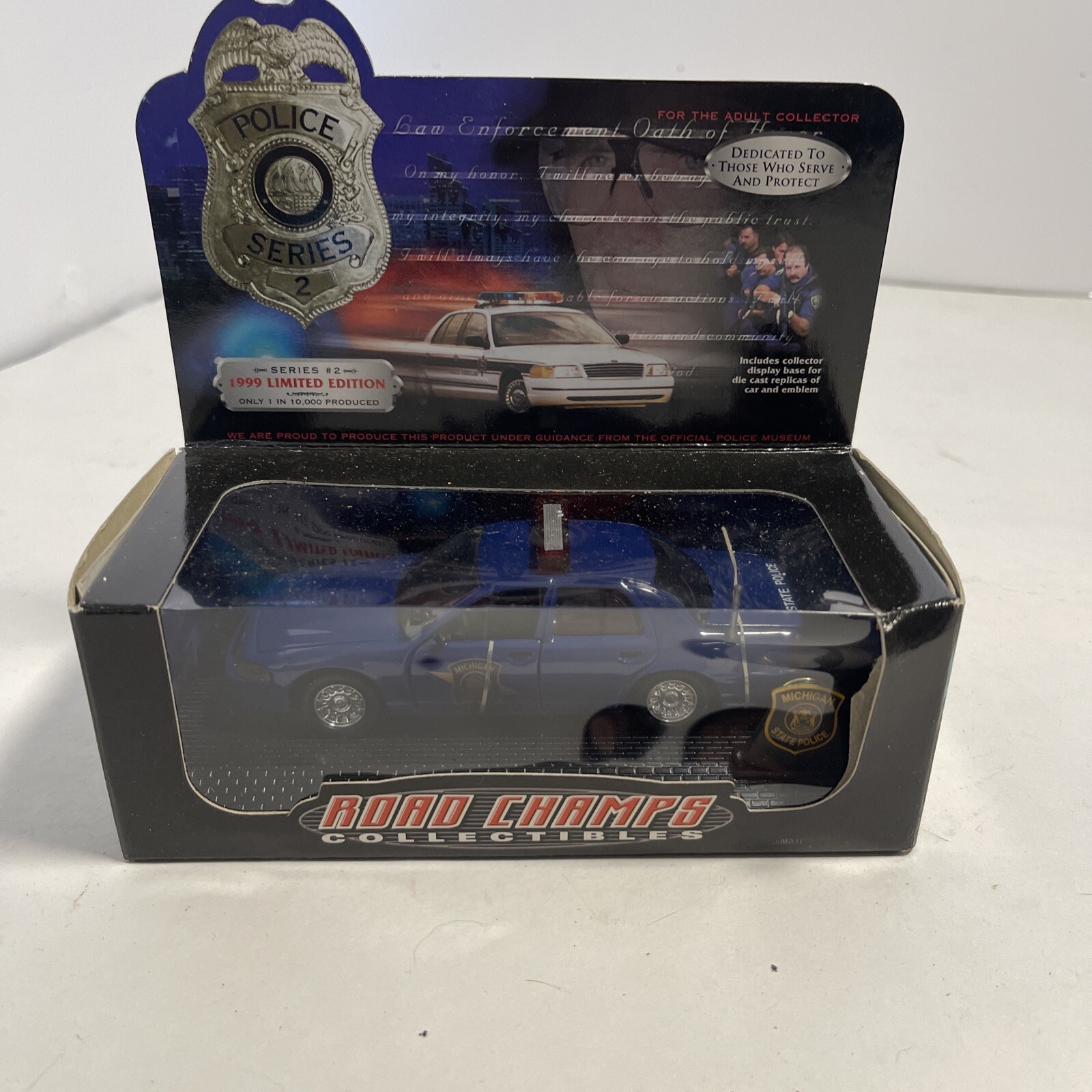 Road Champs Collectibles POLICE SERIES 2 Michigan State Trooper Police ...