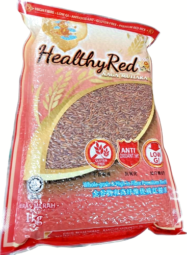 High Fibre,Low GI,Antioxidant,Gluten Free,Premium Healthly Red Rice ( 1 ...
