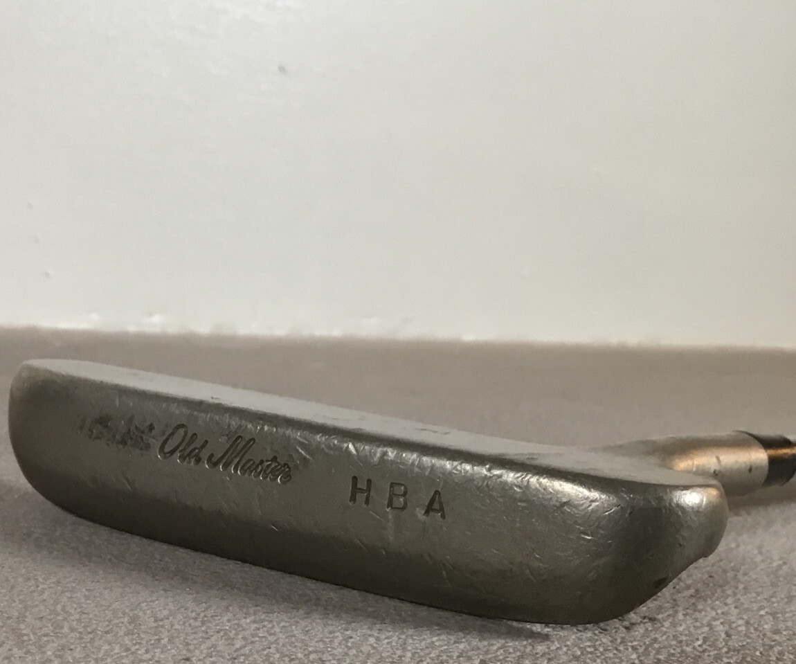 OLD MASTER HBA BRASS PUTTER | eBay