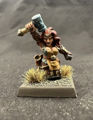 Margara Dwarf Shaman Reaper Painted Metal Miniature Female Pathfinder ...
