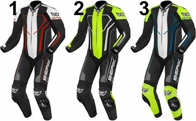 Berik Motorbike Racing Leather Suit All Sizes Available Cow Leather ...