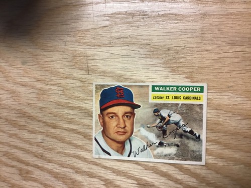 1956 Topps Baseball Walker Cooper St. Louis Cardinals Card #273 | eBay