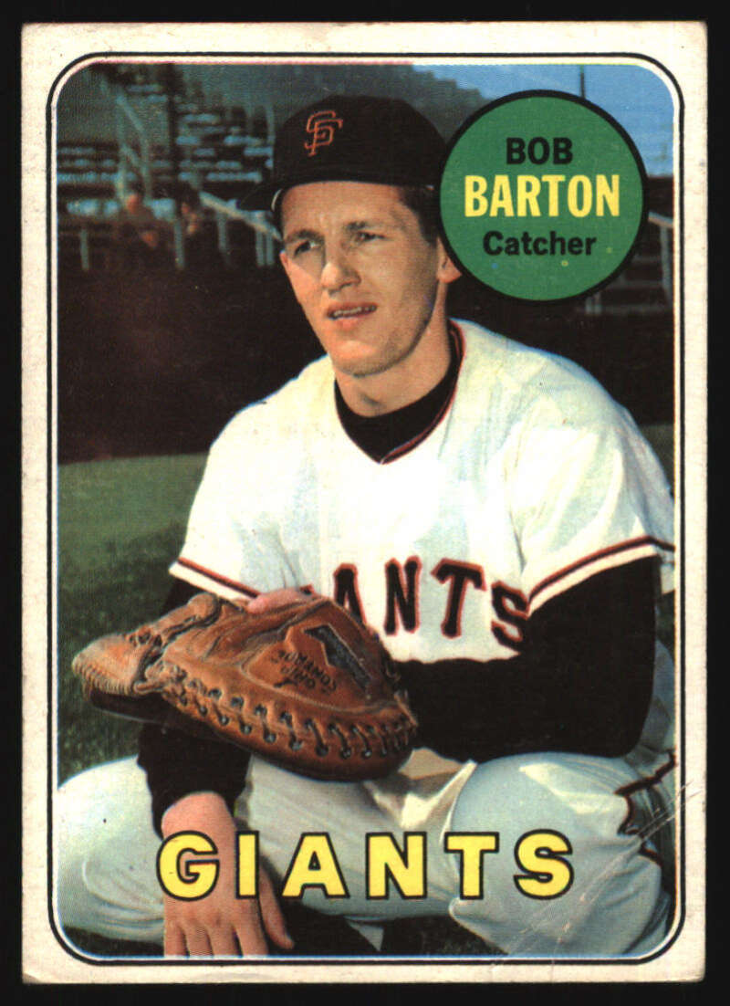 1969 Topps #41 Bob Barton G Giants 571180 | eBay