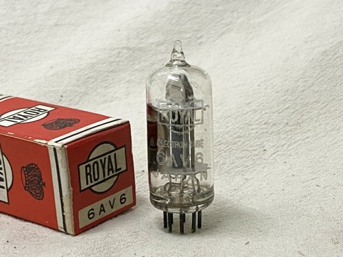 1pcs - ROYAL 6AV6 VACUUM TUBE NOS NIB | eBay