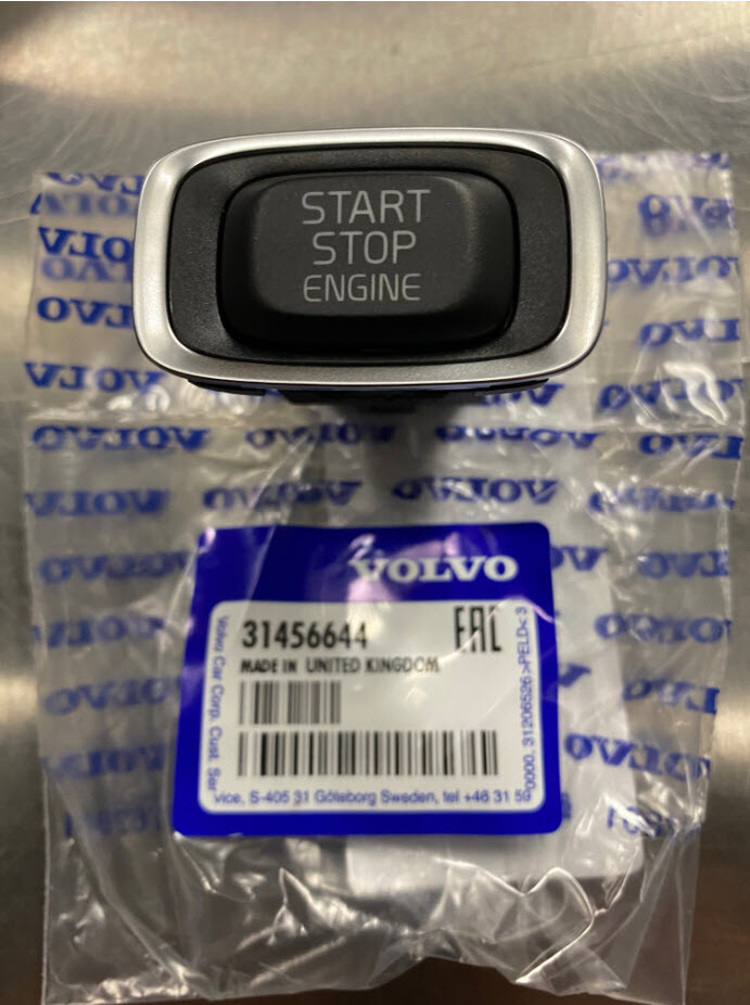 Genuine Volvo Power Start Stop Engine Switch For S60 S80 V70 XC70 XC60 ...