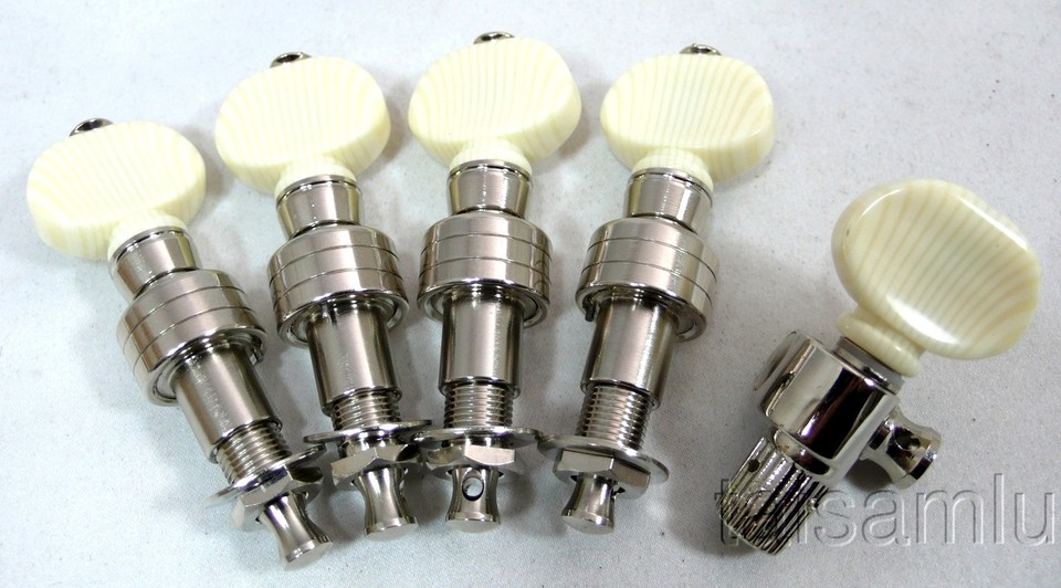 5 string banjo machine heads tuner peg, Nickel plated, 328N | eBay