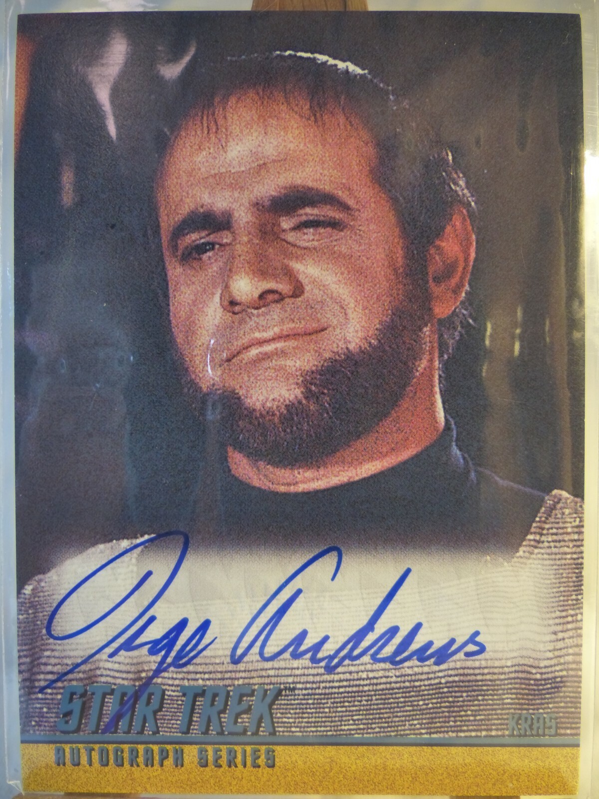Star Trek The Original Series Season Two autograph A36 Tige Andrews ...