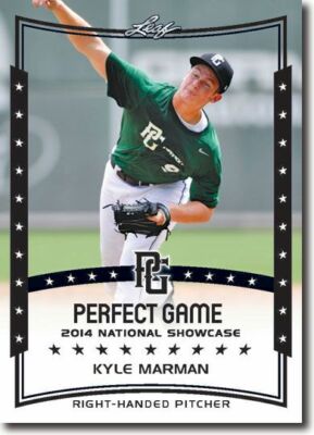 10-Count Lot KYLE MARMAN 2014 Leaf Perfect Game All-American Rookies | eBay