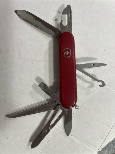 Victorinox Huntsman Swiss Army Knife – 15 Function 91mm Multi-Tool | eBay