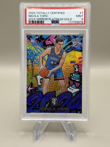 2024 Totally Certified Nikola Topic Rookie Gold /10 Plat. Mirror ...