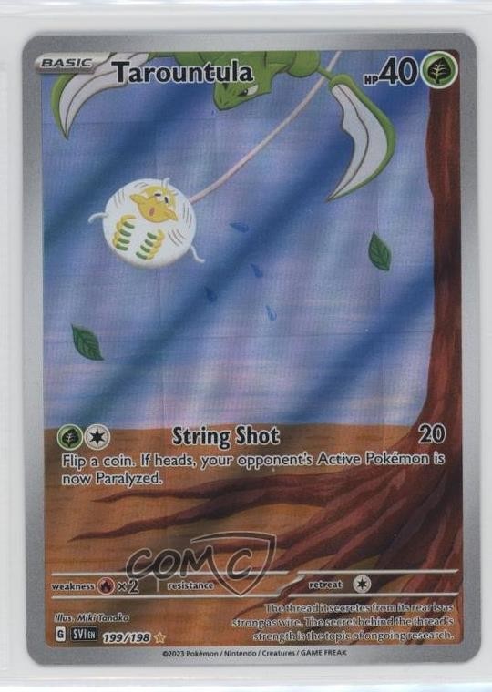 Tarountula 199/198 - Illustration Rare Card | Scarlet & Violet (sv1-199)