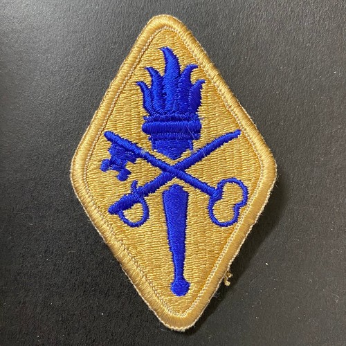 US Army Signal Corps Patch Torch and Keys Embroidered Vintage | eBay