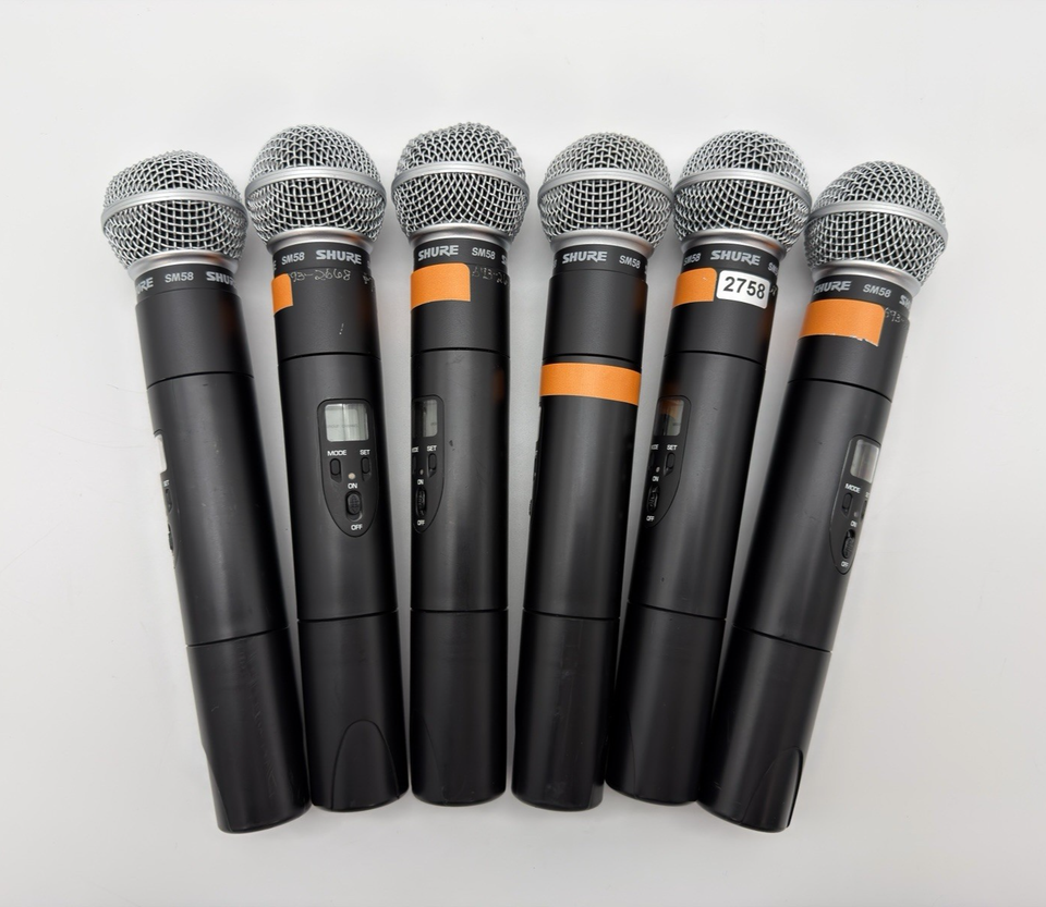 Shure ULX2 SM58-J1 Wireless Handheld Microphone 554–590 MHz Transmitter ...