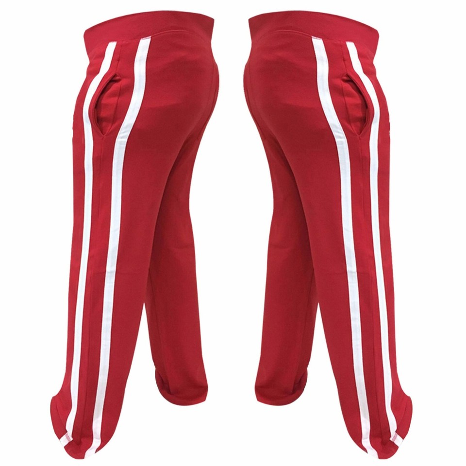 Mens Cotton Joggers Fleece Jogging Trousers Pants Track Suit MMA Boxing ...