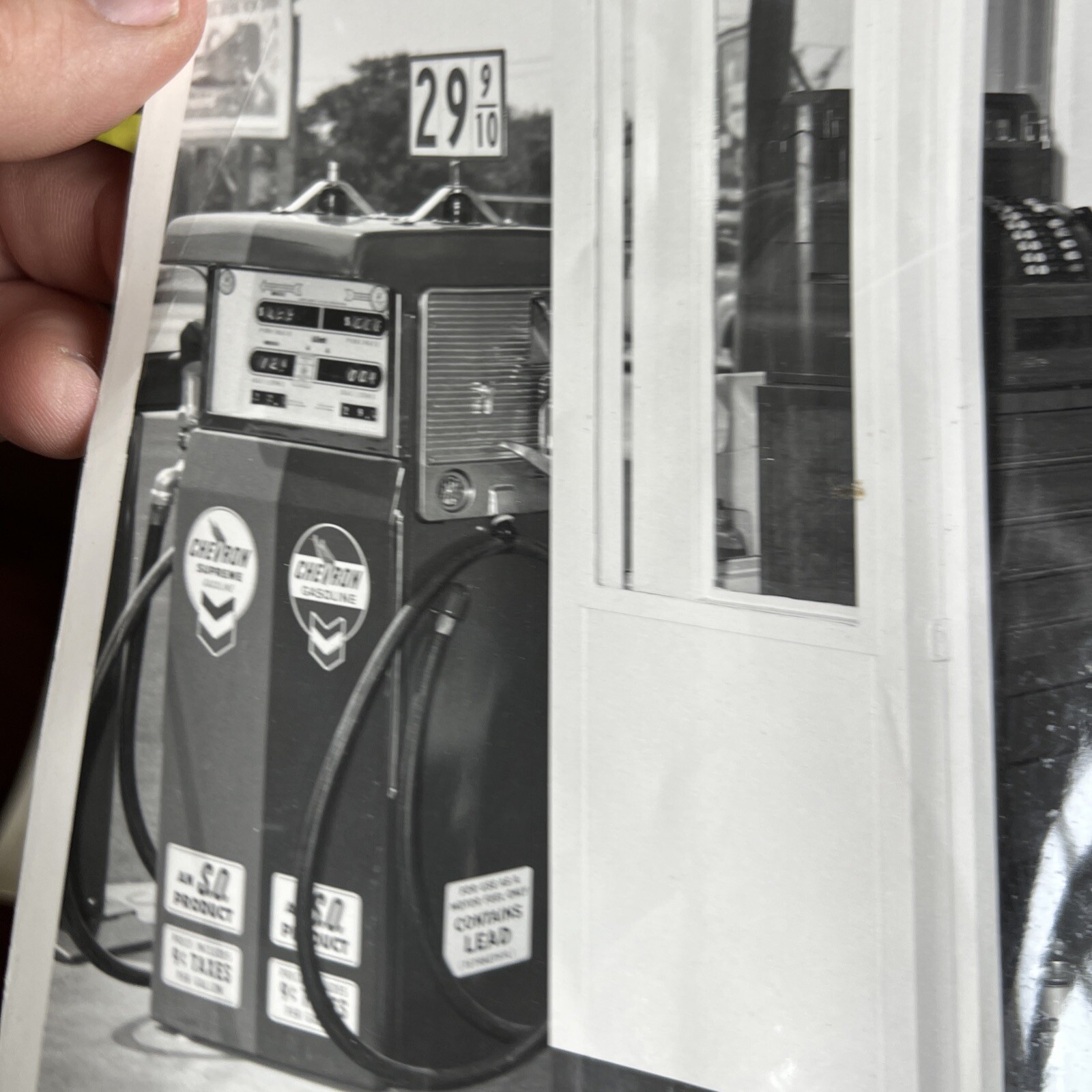 ORIGINAL 1950s Hancock OIL CO. GAS SERVICE STATION PHOTOGRAPH Los ...