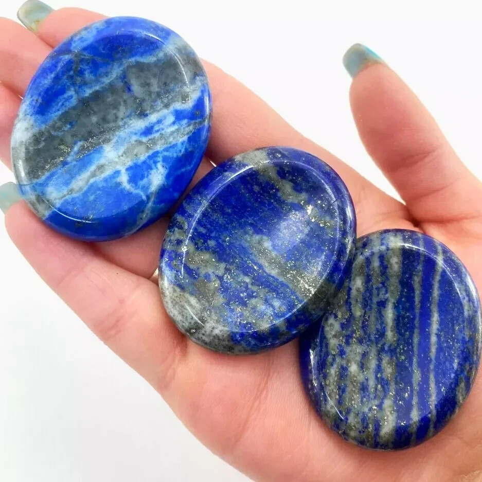 Natural Worry Stone Crystal - Gemstone Selection Healing Protection ...