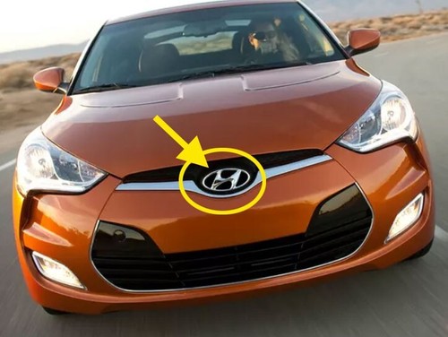 front H emblem fit 2012 2013 2014 2015 2016 2017 Hyundai Veloster Base ...