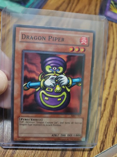 YuGiOh! Dragon Piper MRD-067 Unlimited English Near Mint Never Played ...