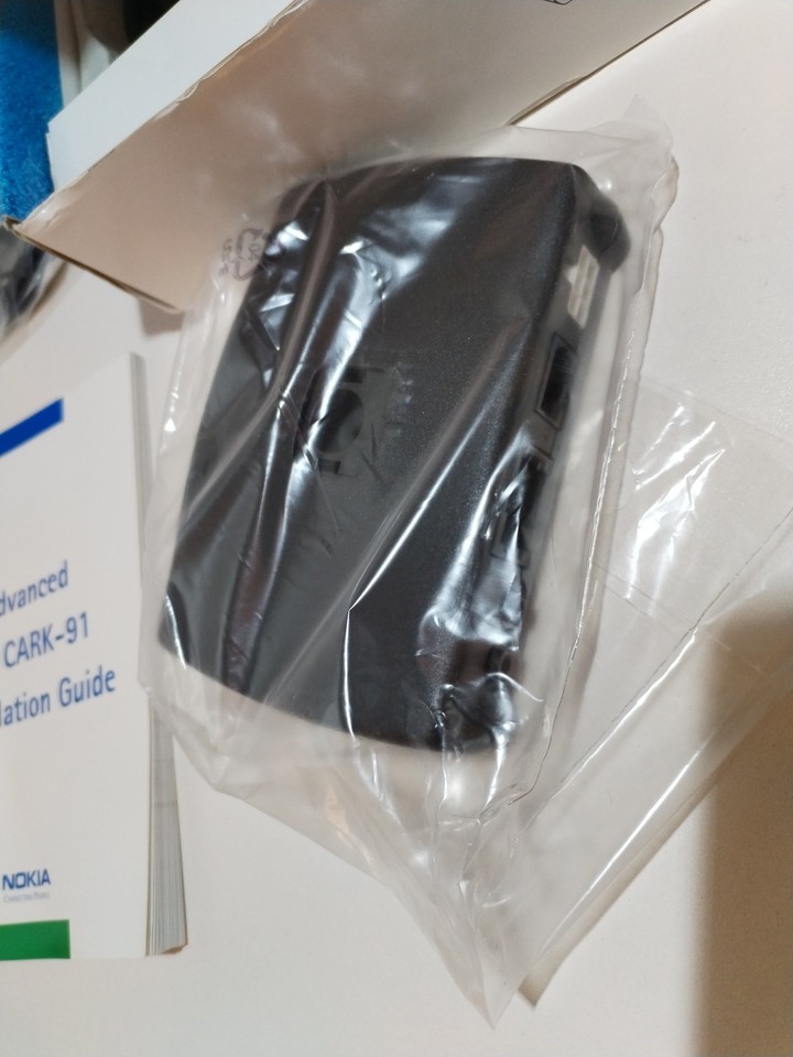 NEW BOXED NOKIA CARK-91 HANDSFREE CAR KIT & ANTENNA 6210 6310 + MORE ...