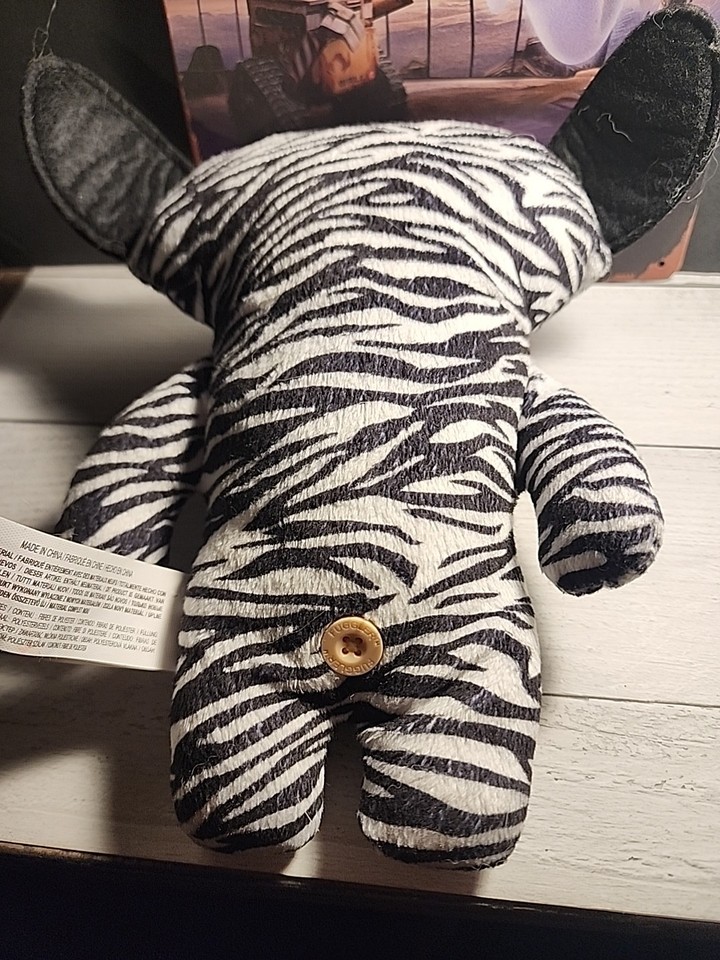 Fuggler Funny Ugly Monster 9" Plush With Teeth Creature Black White ...