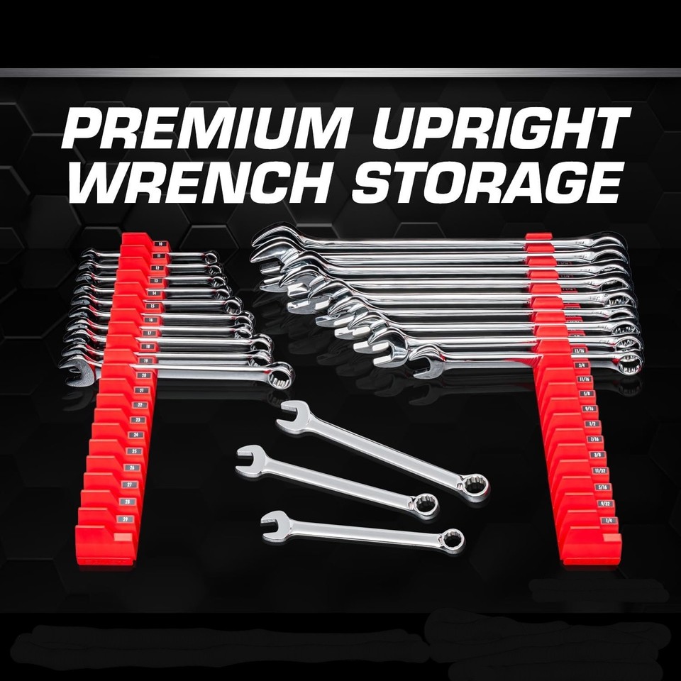 Magnetic Spanner Organiser Holder - Wrench Rack Stand - Mechanic ...