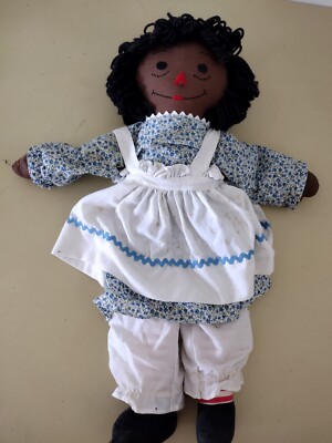Vtg African American Black Raggedy Ann | eBay
