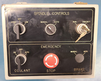 Manual Lathe Milling Spindle Control Box Panel Hardinge Bridgeport ...
