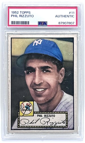 1952 Topps - Phil Rizzuto #11 Red Back for sale online | eBay