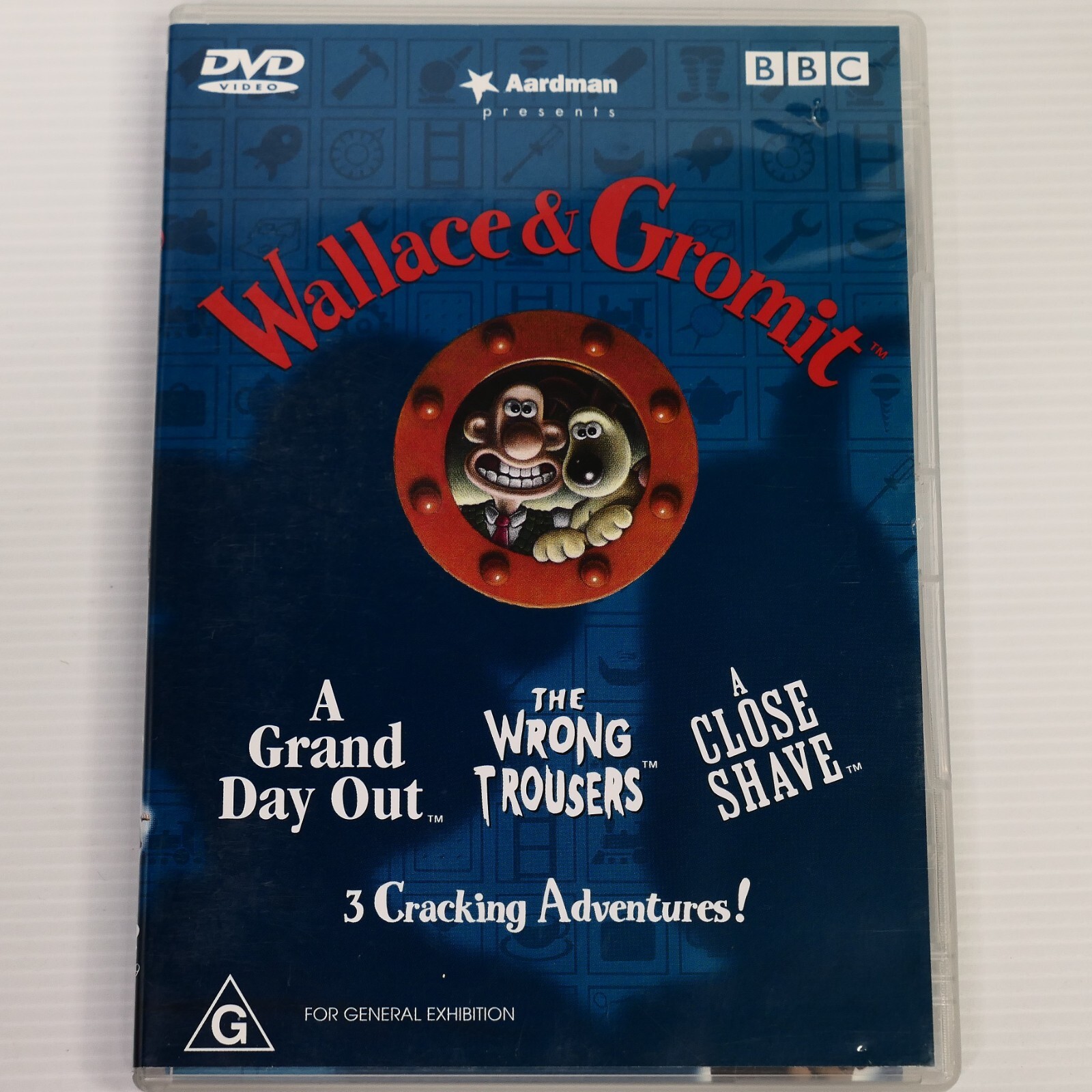 Wallace and Gromit-3 Cracking Adventures (R4 DVD, 1989) Peter Sallis ...