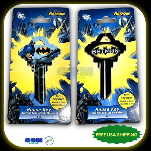 BATMAN Large Head HOUSE KEY BLANK SCHLAGE SC-1 -Brand New! | eBay