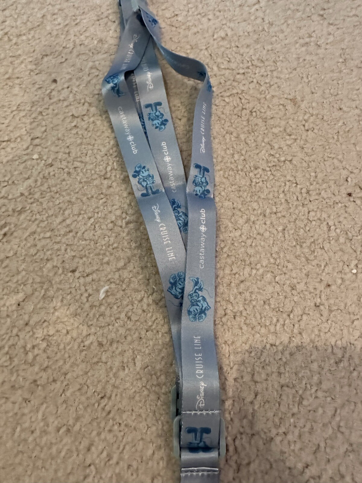 Disney Cruise Line DCL 25th Anniversary Platinum Lanyards Castaway Club ...