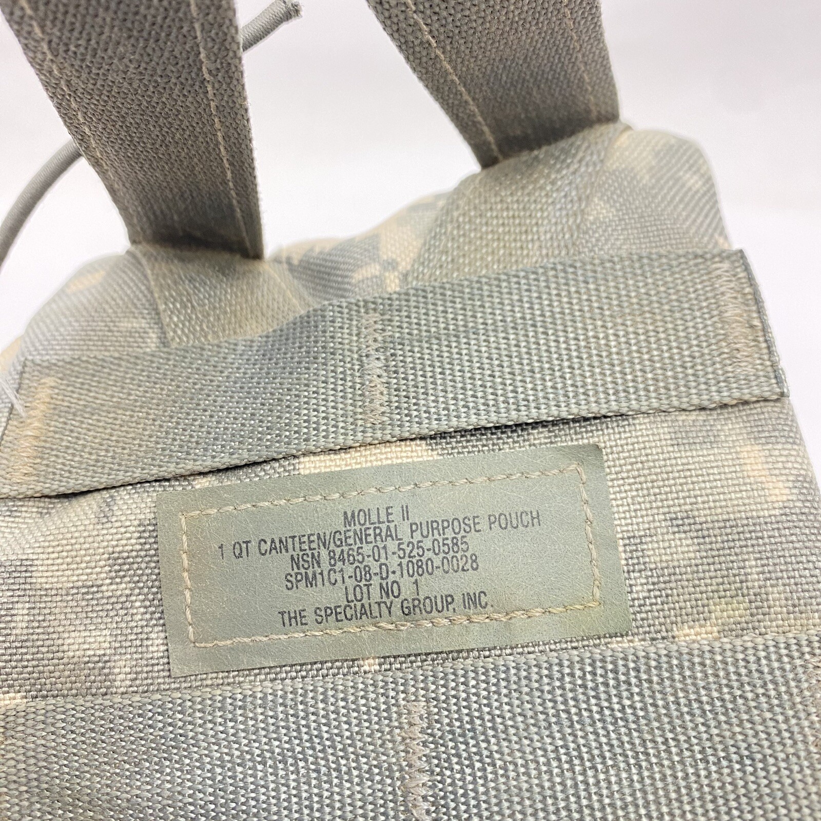 2pcs US Military Surplus USGI 1-Quart Canteen Pouch Army Digital ACU ...