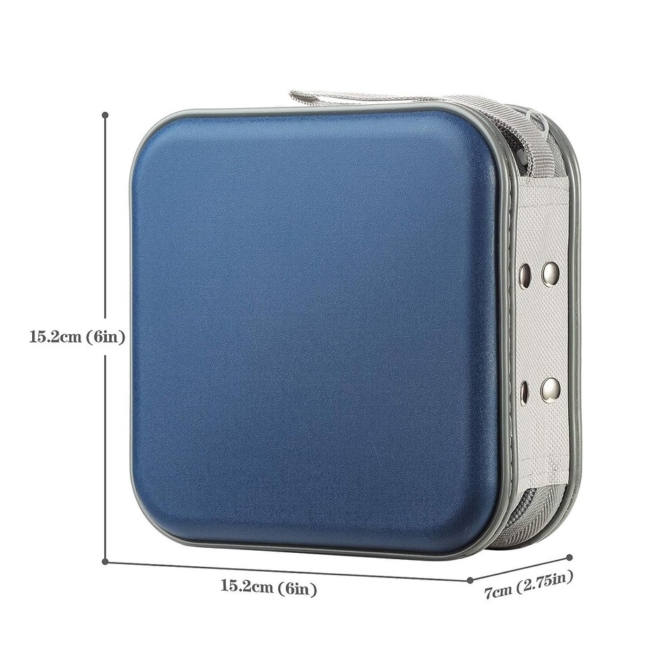 48 Disc CD Case Holder DVD Storage Bag Wallet Portable VCD Organizer ...