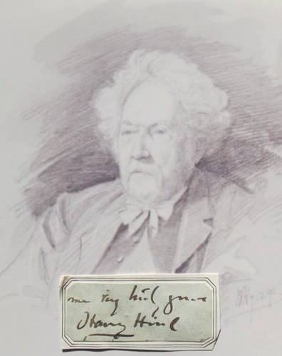 Henry George Hine Prominent English Landscape Artist Autograph 19 ...