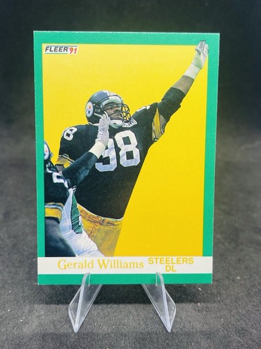 1991 Fleer Gerald Williams #166 Pittsburgh Steelers Football Card | eBay