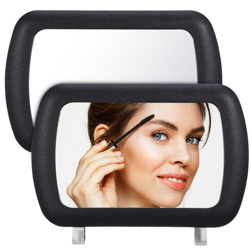 2 Pcs Sun Visor Makeup Mirror Shading Automotive Interior Mirrors | eBay