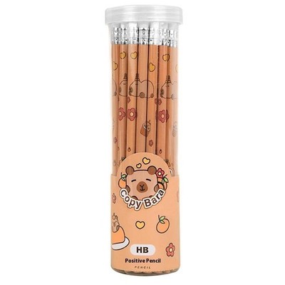 30 Pieces In A Box Capybara Barrel Pencils Primary School Students ...