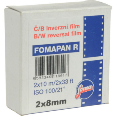 Fomapan R100 Black and White Transparency Film (Double Standard 8mm, 32 ...