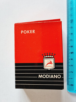 Sealed Playing Cards Poker Modiano Bridge Vintage Original New | eBay