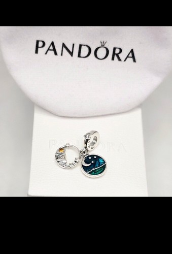 Pandora Night Sky Camping Dangle Pandora Charm Sterling Silver | eBay